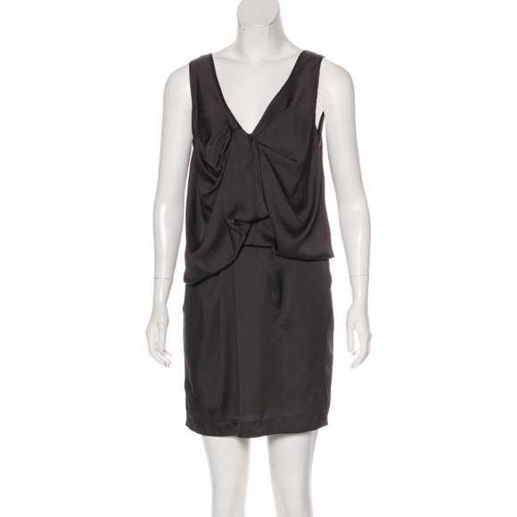 Robert Rodriguez | Dresses | Robert Rodriguez Grey Mini Dress Size 4 ...